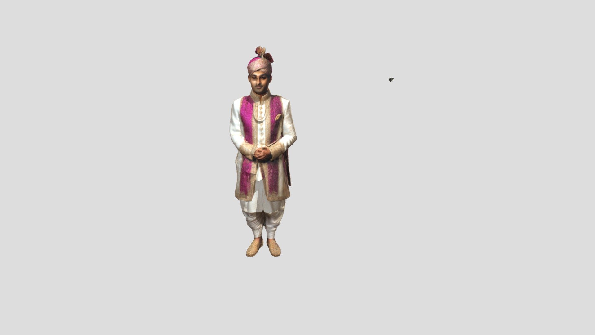 A_traditional_ Gujarat_groom - 3D model by sam-30 [36dc604] - Sketchfab
