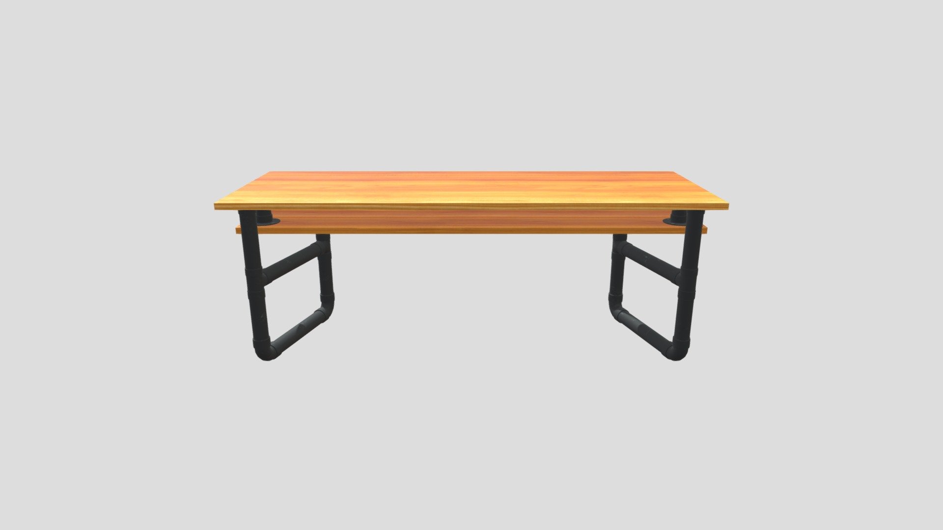My Handmade Desk - 3D model by LachSkinner [36dd0ba] - Sketchfab