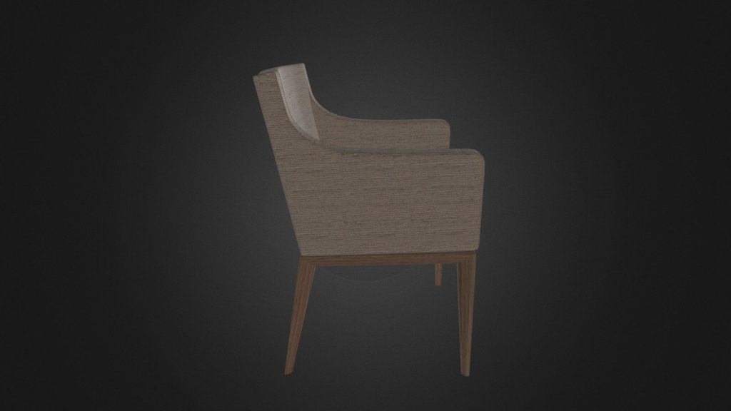 Bess Armchair - 3D model by bboycafard [36decb0] - Sketchfab