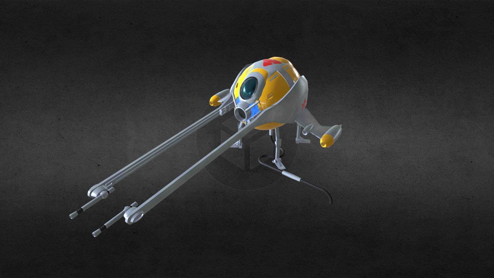 Lemon Ship - Space Gooose - 3D model by Stanislas Dolcini ...