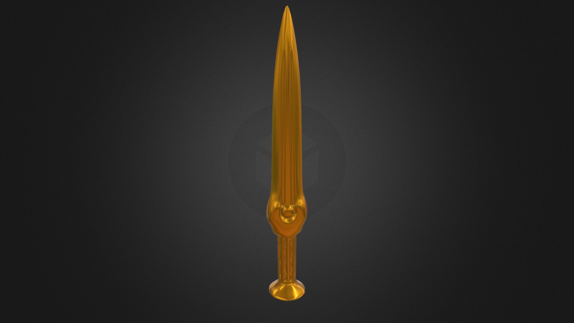 A bronze dagger from 1350-1200 BC. - Download Free 3D model by ...