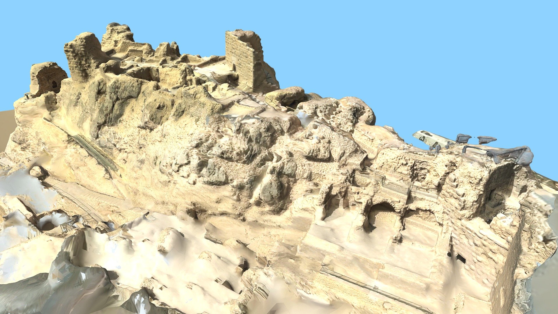 Beaufort Castle, Shqif, Arnoun Lebanon - Buy Royalty Free 3D model by ...