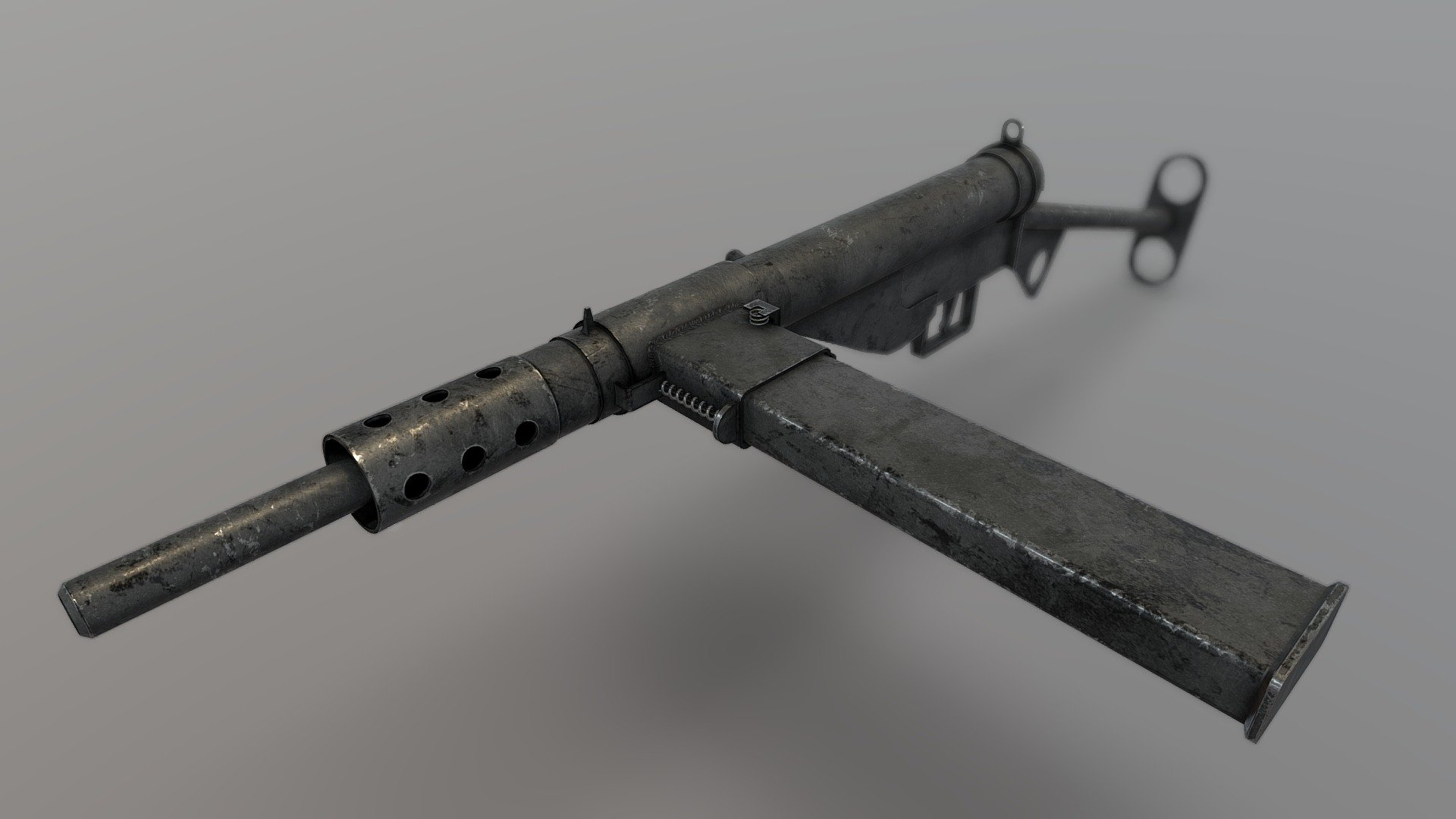 Sten MK II - Download Free 3D model by mehmetkiran [36e47bb] - Sketchfab
