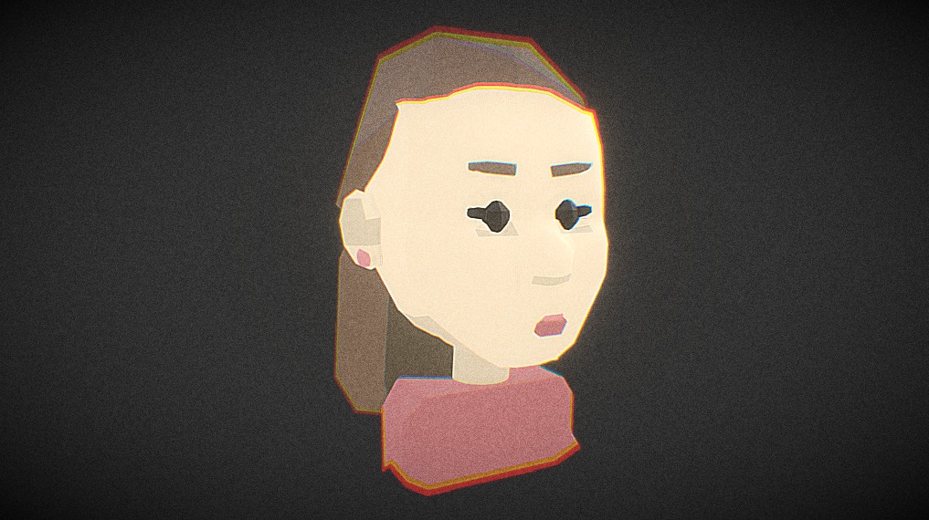 3D Self Portrait - 3D model by kayliebenner [36e4898] - Sketchfab