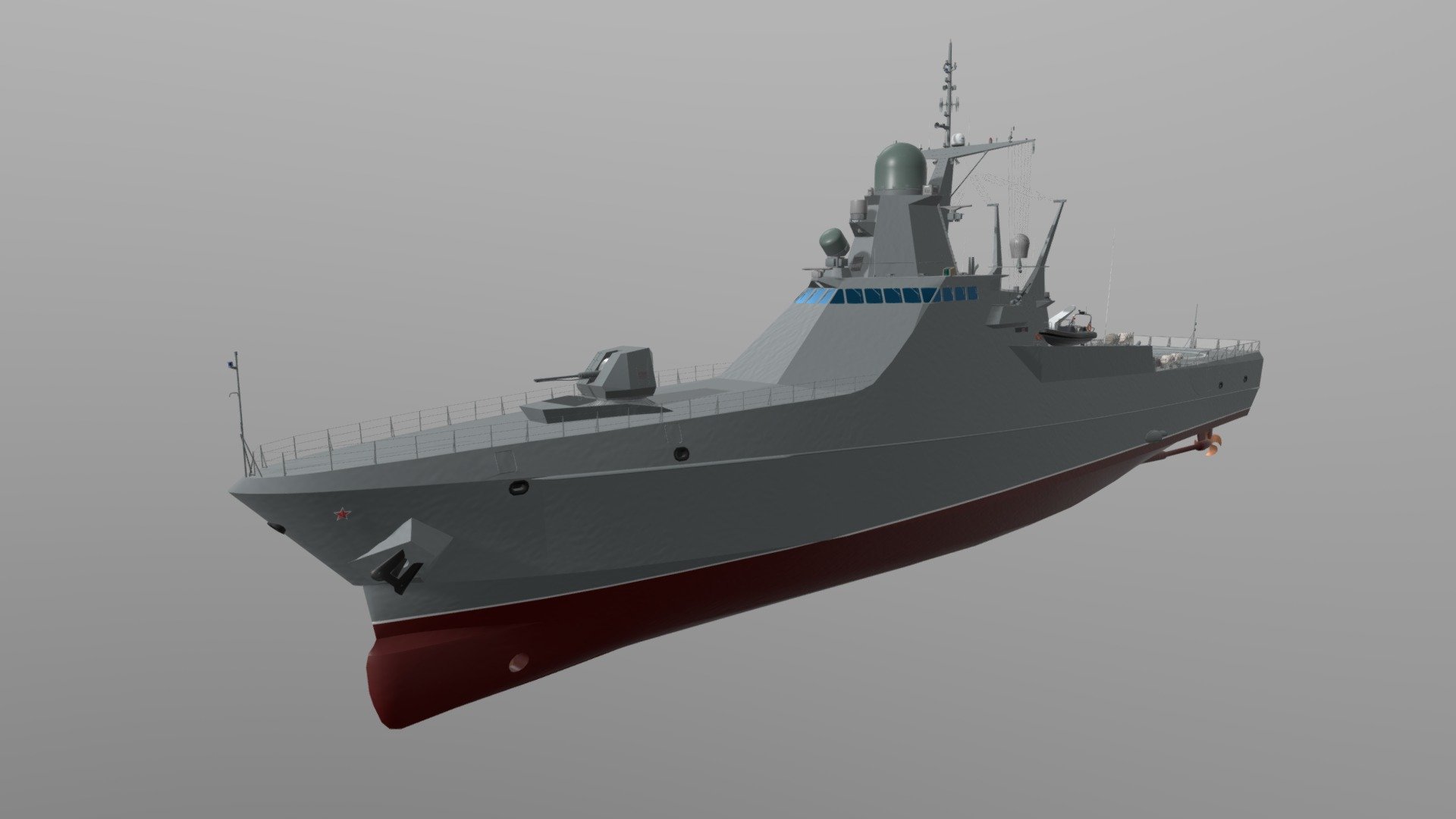 Patrol ship - 3D model by undoniuzz [36e541e] - Sketchfab