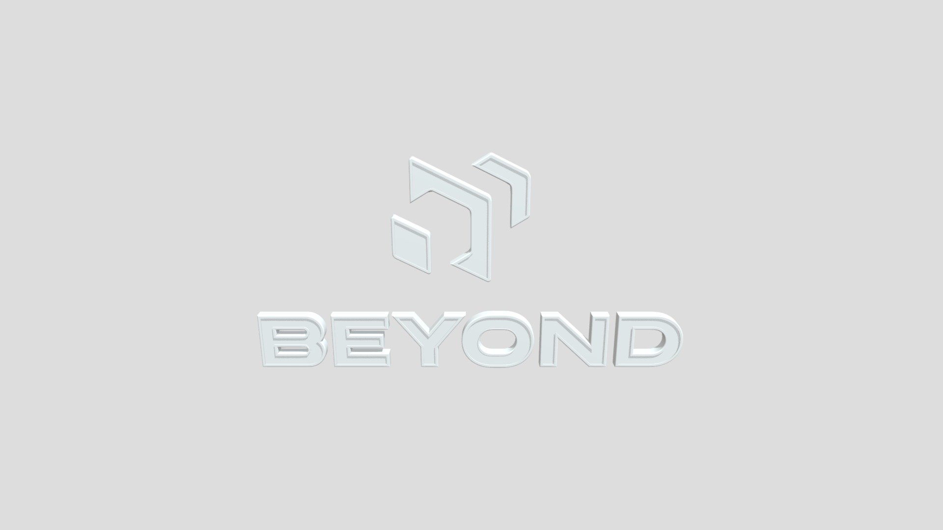 logo BEYOND - Download Free 3D model by Na MARS! - APD_FMK_UTB (@NaMARS ...
