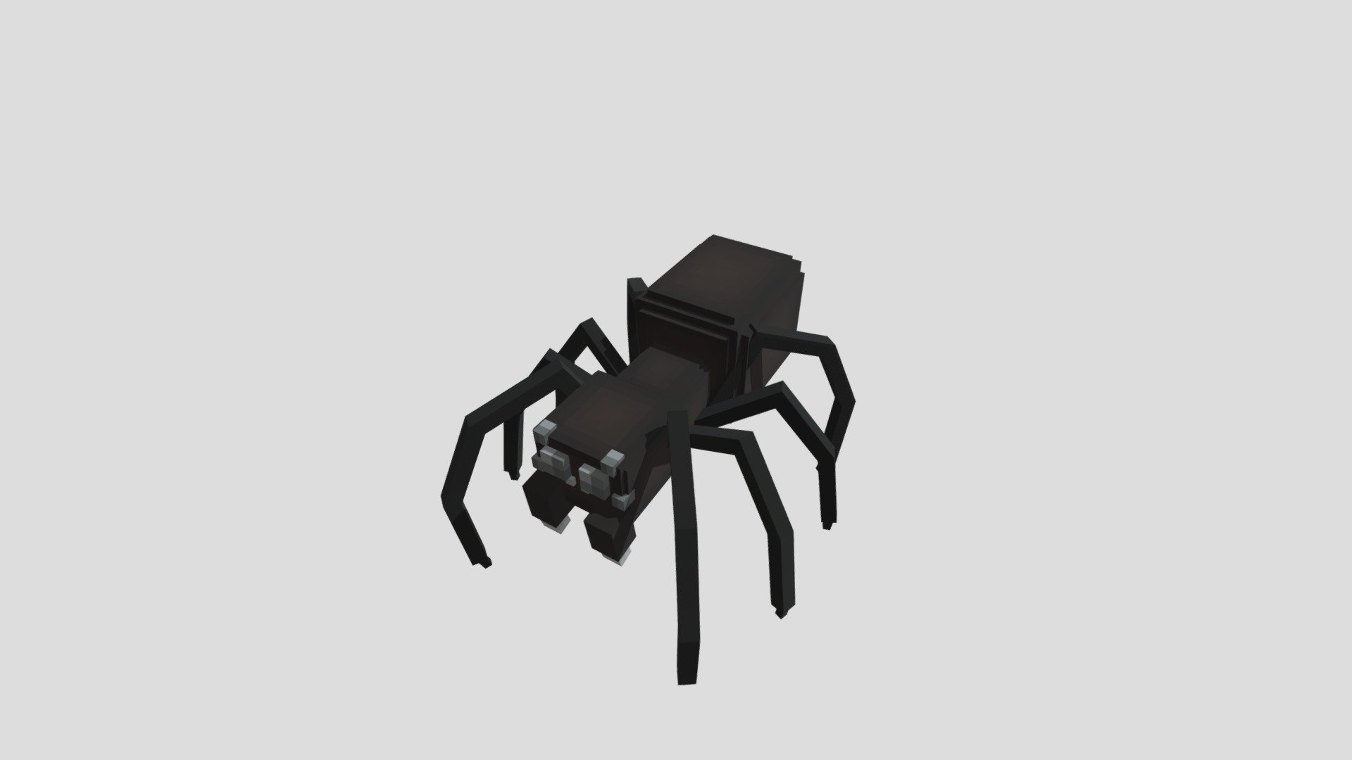 attacking minecraft spider - 3D model by PhantomLegand [36e6982 ...