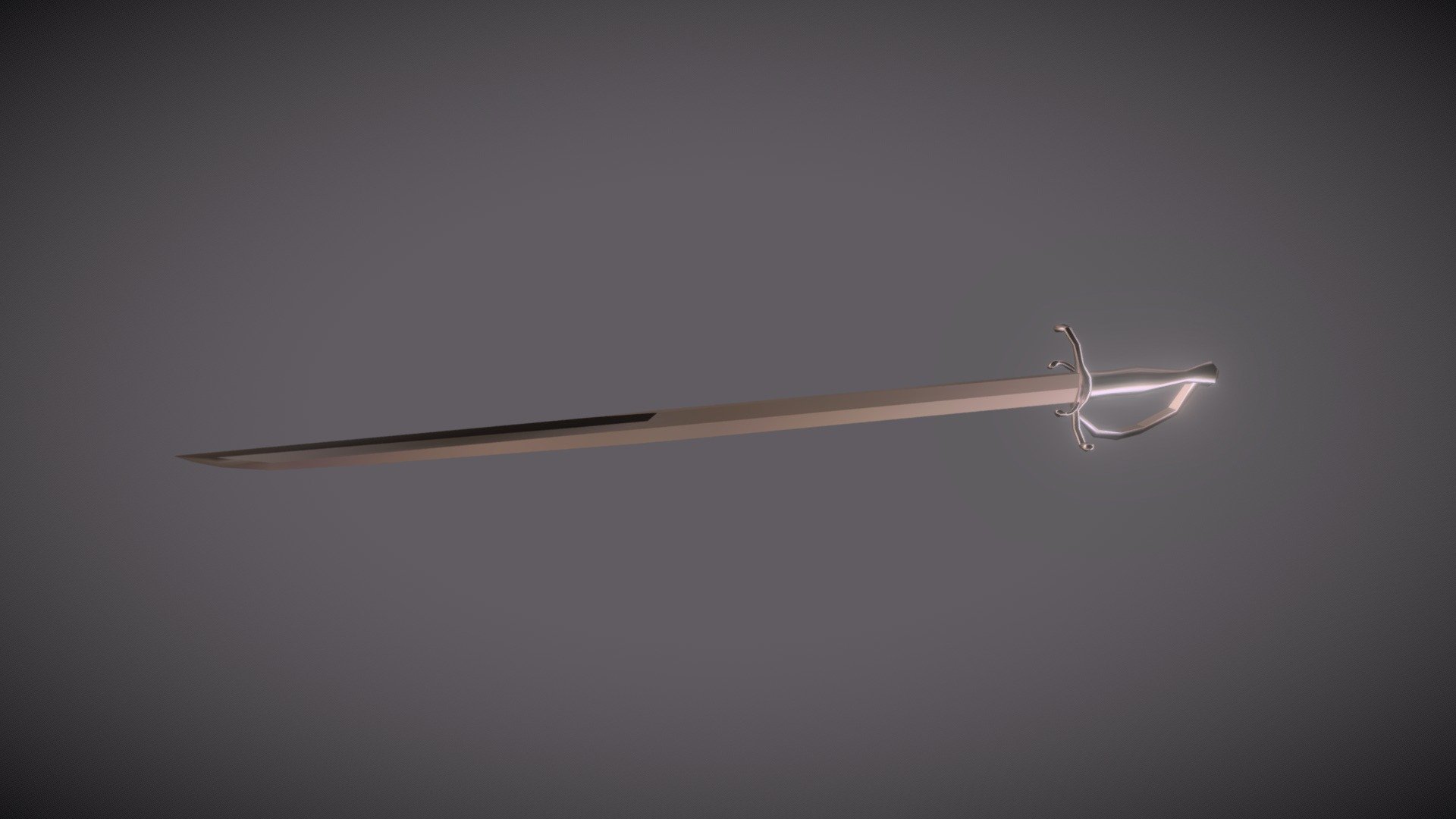 Sword - Low Poly Saber - Download Free 3D model by Windy Darian (@windy ...