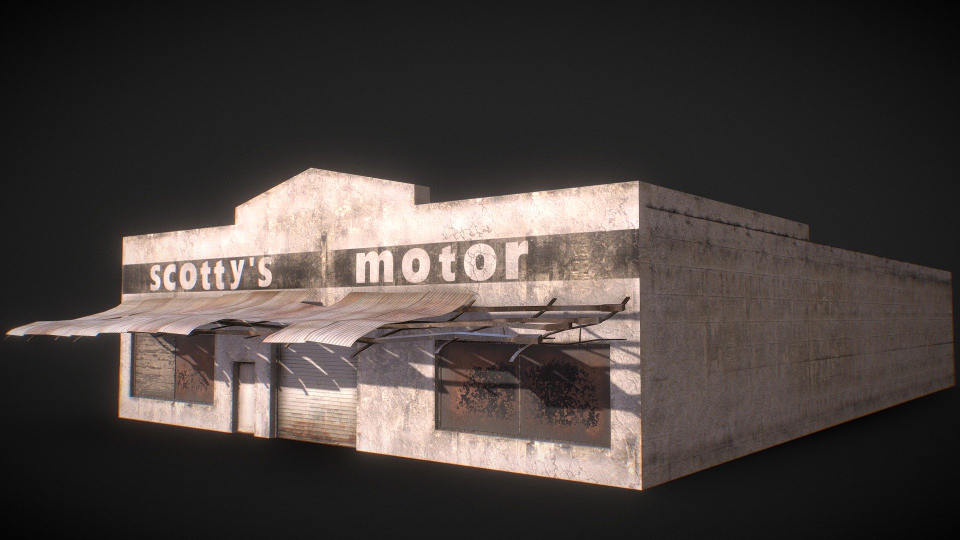 Car Workshop - Download Free 3D model by FenixST [36e7035] - Sketchfab