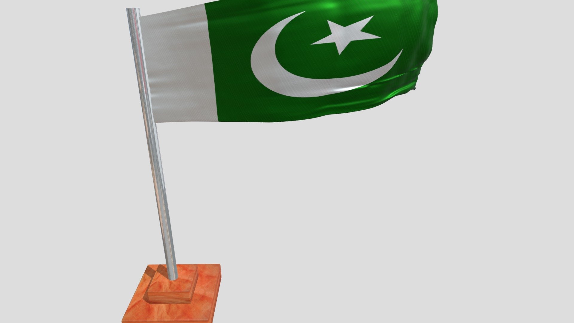 Pakistani Flag By MSalmanAlvi - Download Free 3D model by M Salman alvi ...