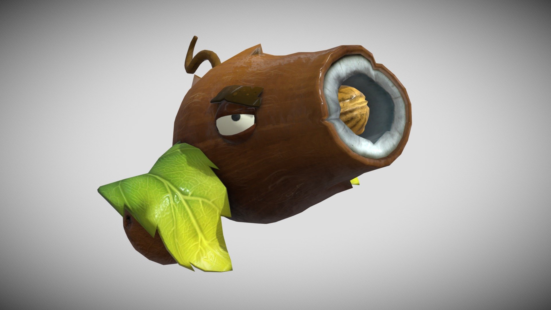 pvz Garden Warfare - Coconut Cannon - Download Free 3D model by ...