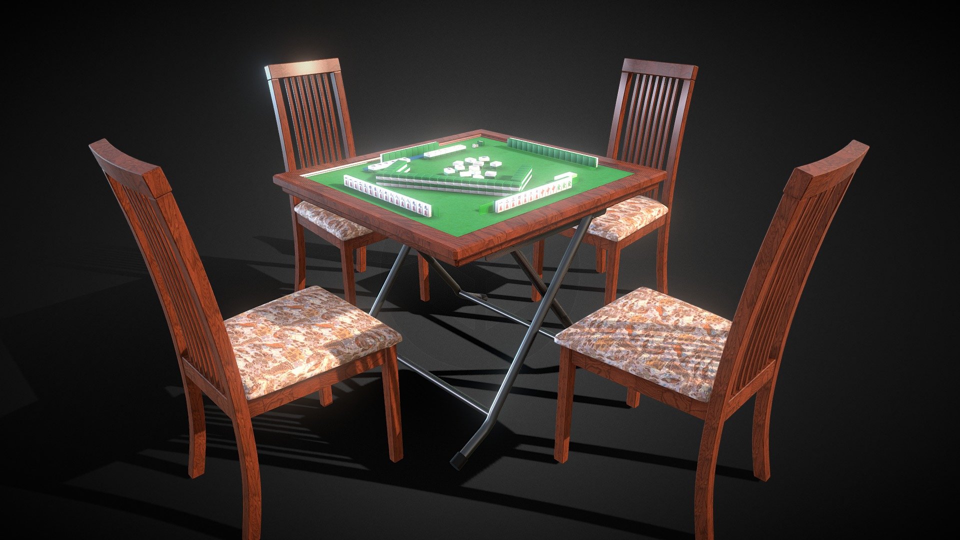 Mahjong Table - Buy Royalty Free 3D model by animod [36e7e96 ...