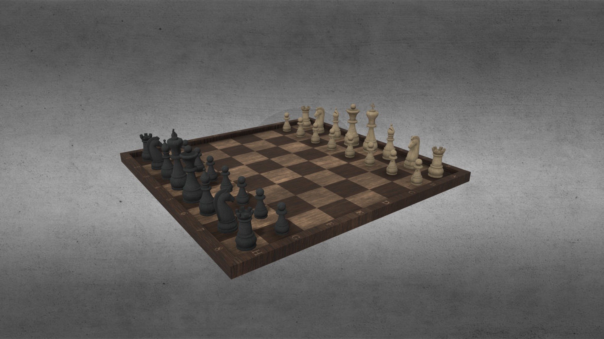 Chess - Download Free 3D model by LucasPresoto [36e9611] - Sketchfab