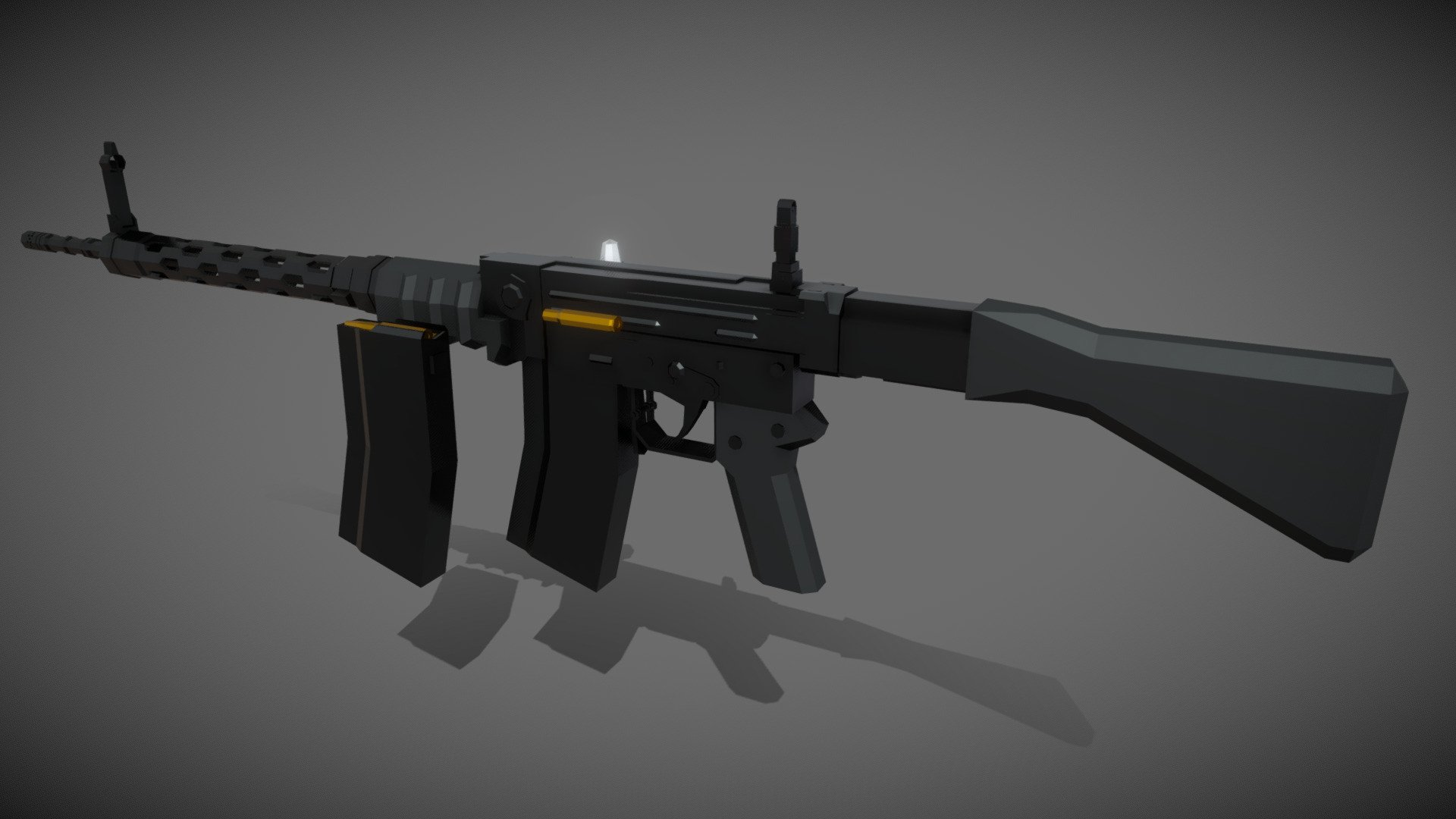 low-poly SIG SG-510 - Download Free 3D model by D_U (@DU1701) [36ea87a ...