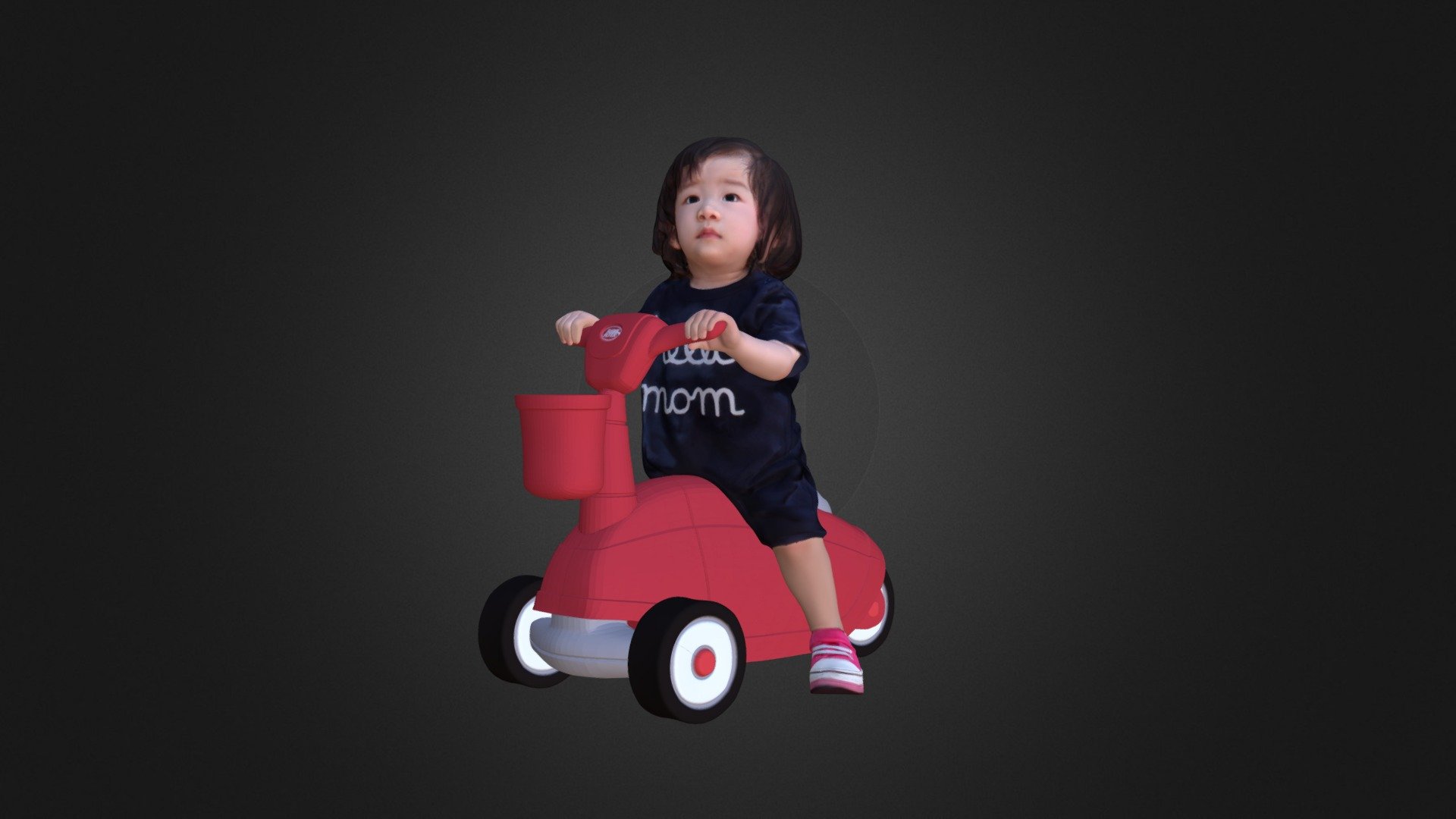 1 year and 3 months old baby girl-829 - Buy Royalty Free 3D model by ...