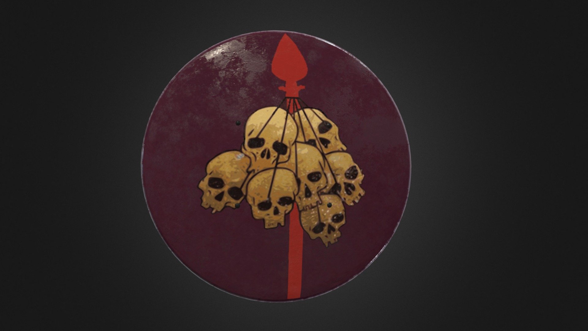 Golden Company Shield (game of thrones) - 3D model by Prince Salt ...