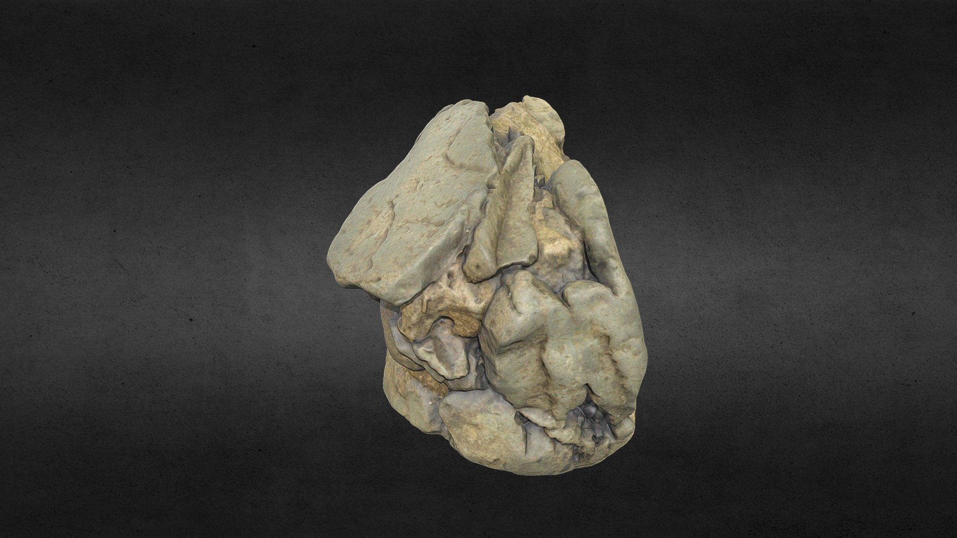 Strange stone - Download Free 3D model by Archaeological Museum SB ...