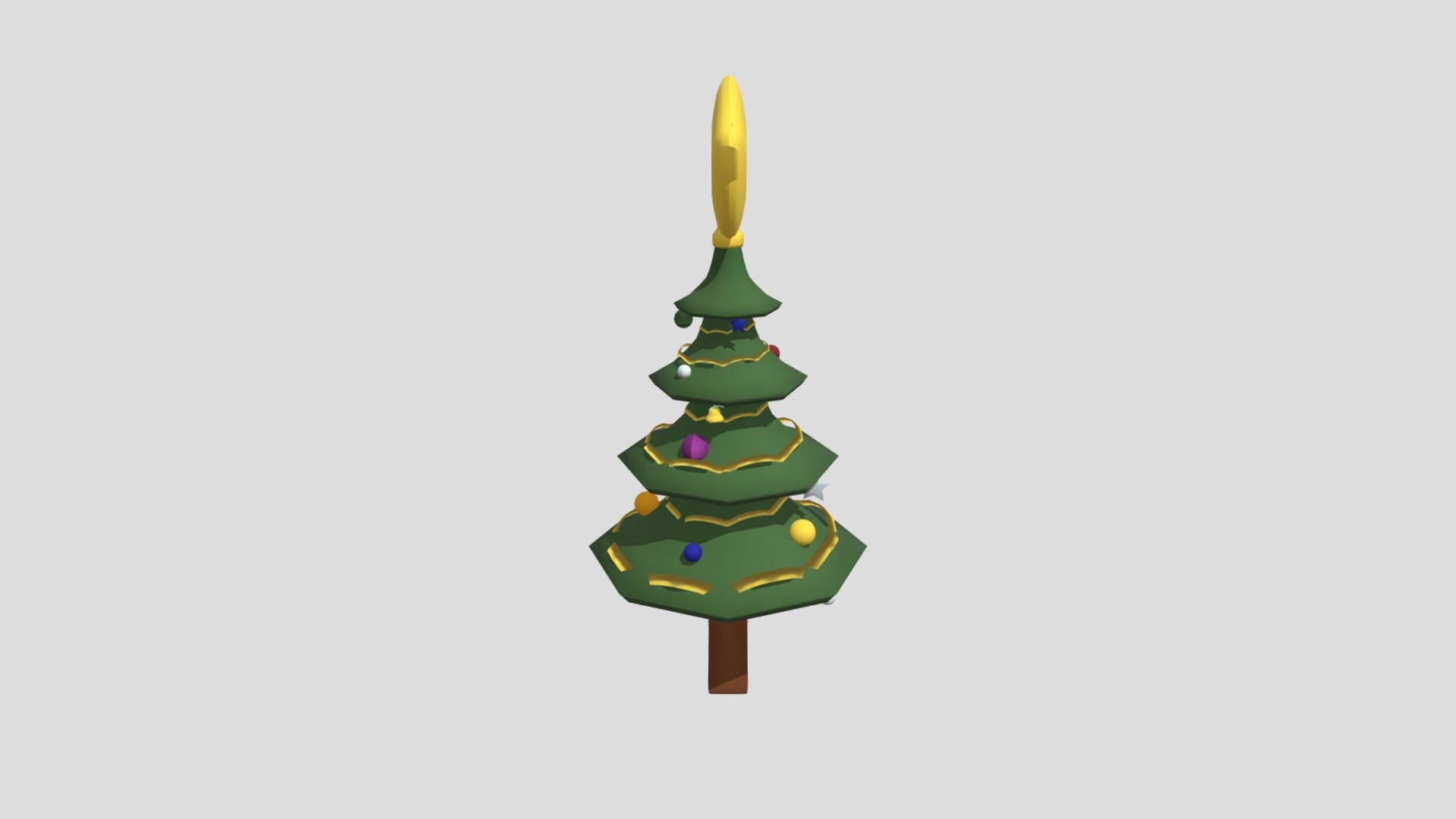 X-mas Tree - Download Free 3D model by Kroko.blend (@jaromir.ternavskiy ...