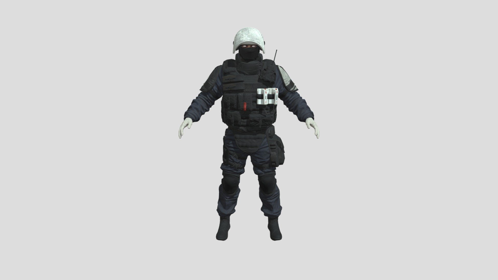 (R6) Gustave "Doc" Kateb - Download Free 3D model by Felix_ox ...