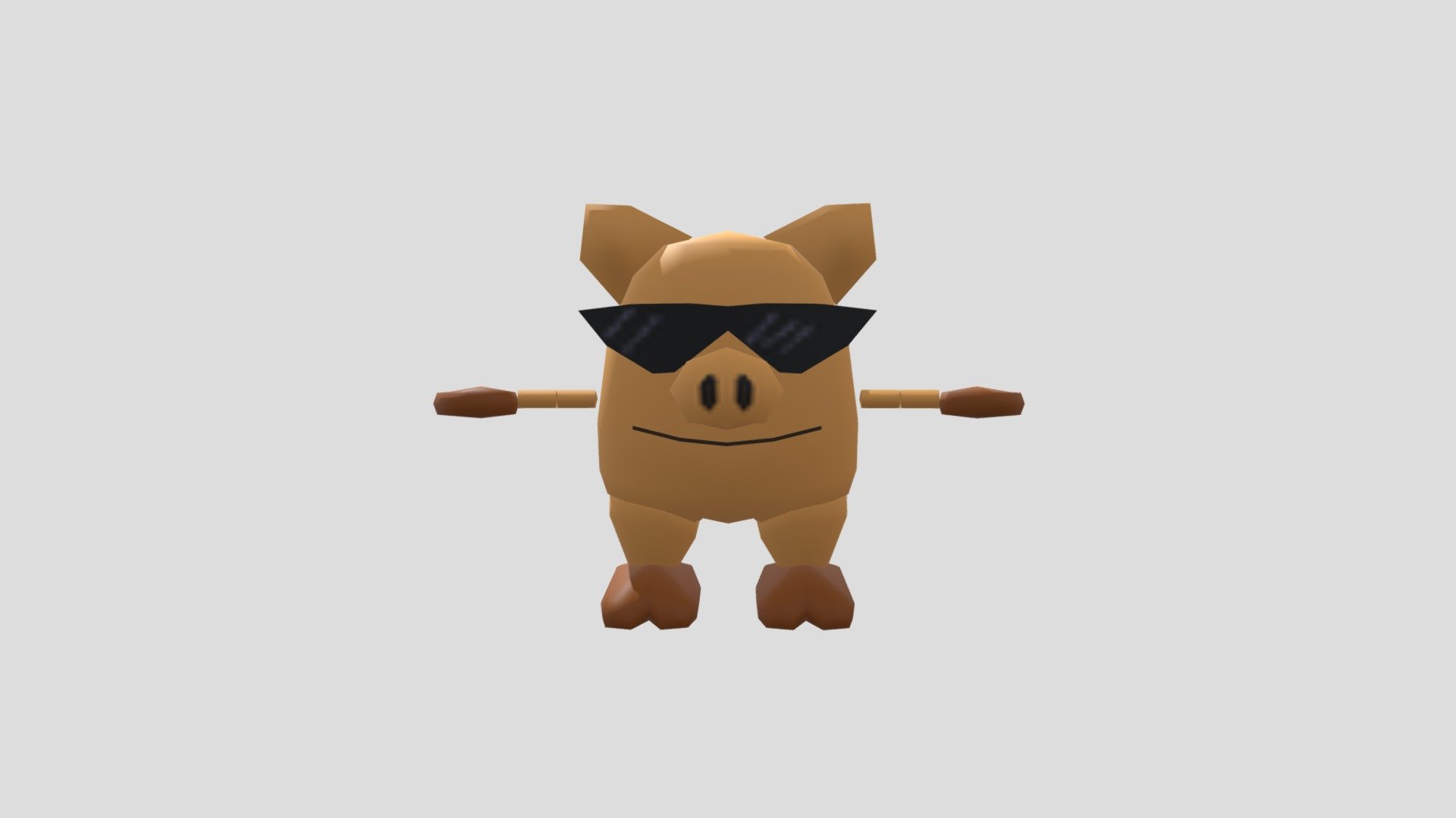 Jung Rhythm - DJ Pig - Download Free 3D model by Maria Jameela ...