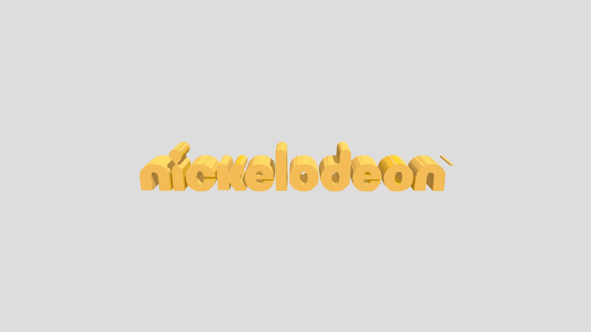 Nickelodeon logo 2015 - Download Free 3D model by jaralenohola [36f139c ...