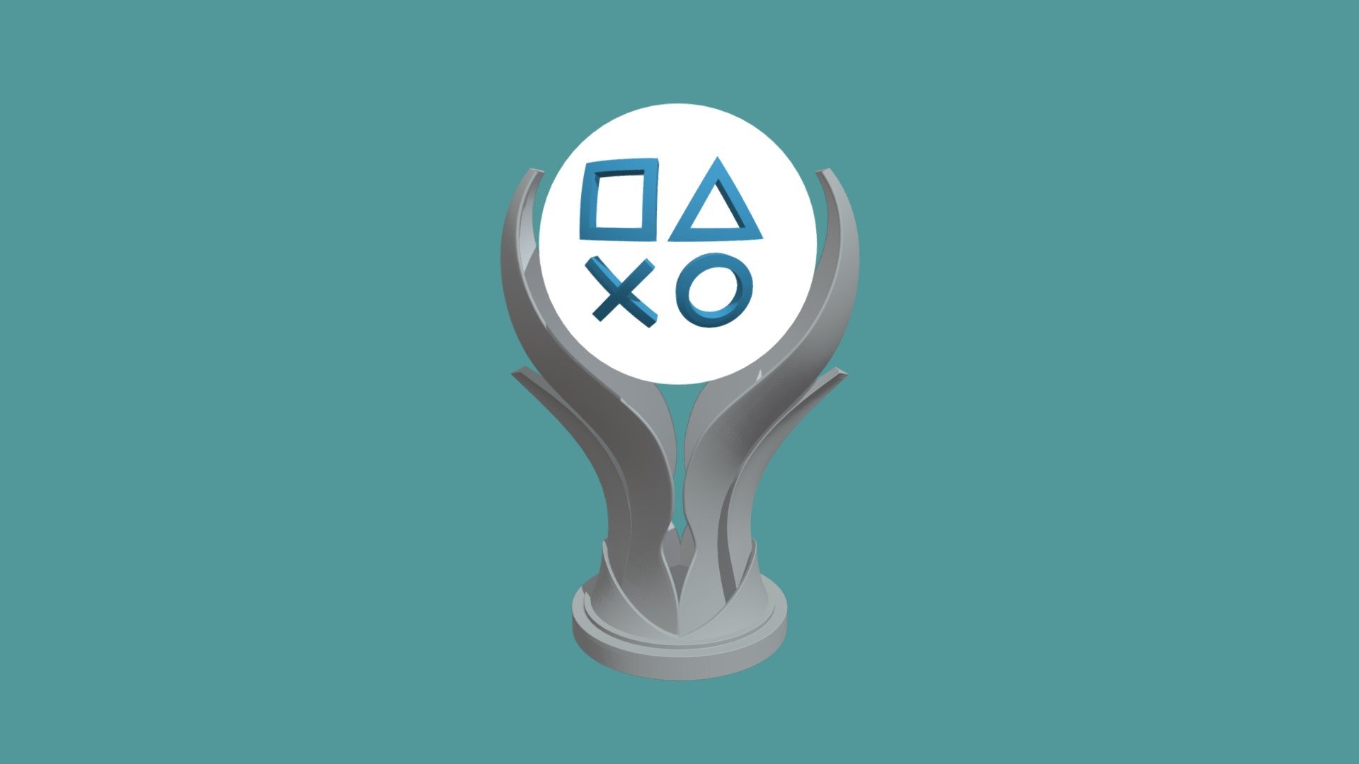 PS5 platinum trophy - Download Free 3D model by Dr. Heinz Doofenshmirtz ...
