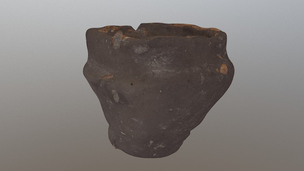 Inheems romeins aardewerken potje (RBK16o V8618) - 3D model by ...