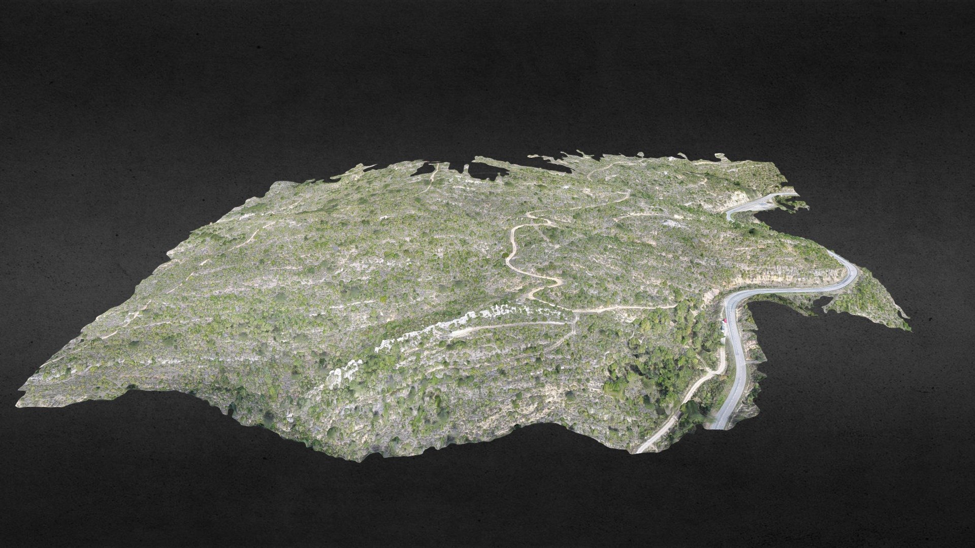 Villerouge - 3D model by GEOPS U-Paris-Saclay (@gouravour) [36f3a3f ...