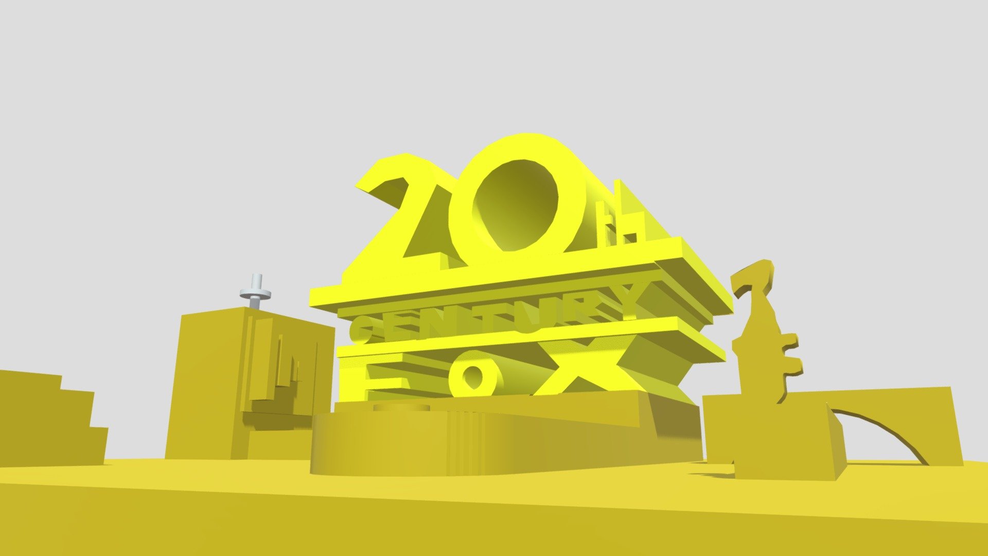 Bad looking TCF logo. - 3D model by Lee joe86 + Carolco Pictures Fan ...