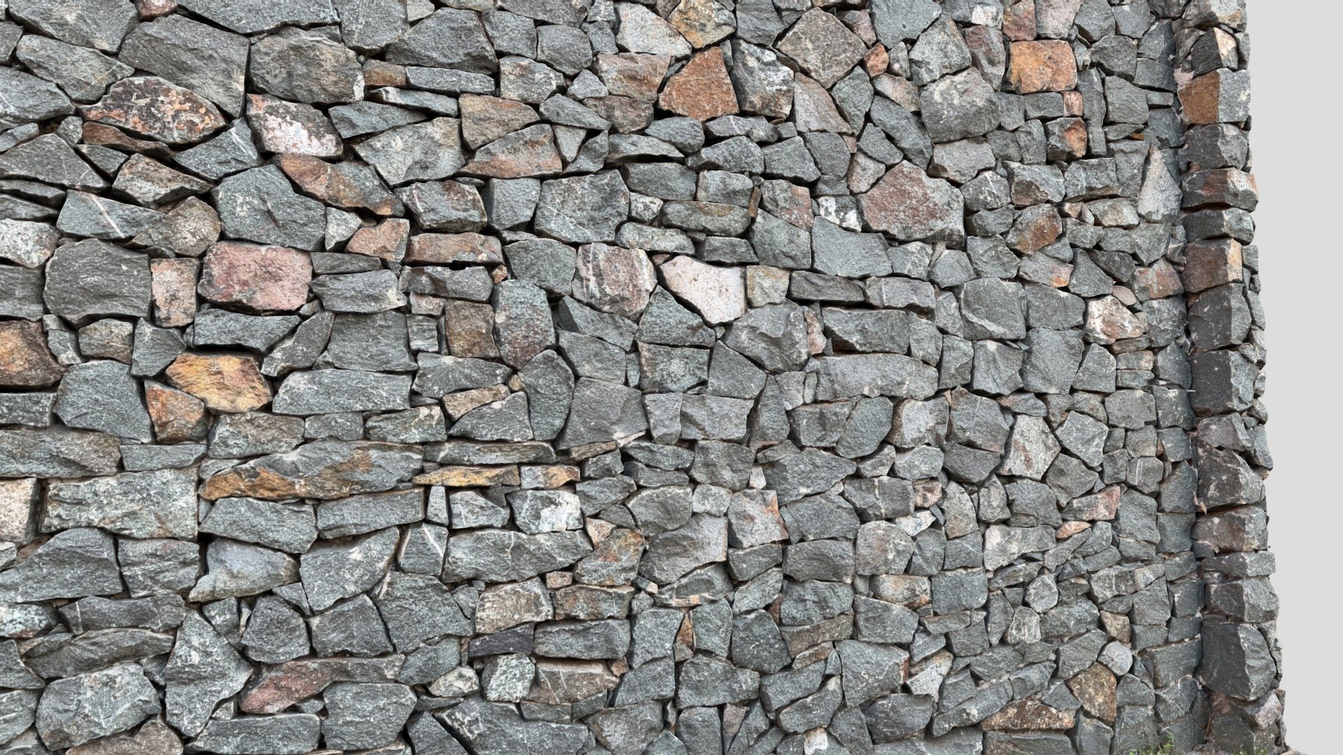 Stone Wall Material 03 - RAW Scan - Buy Royalty Free 3D model by ...
