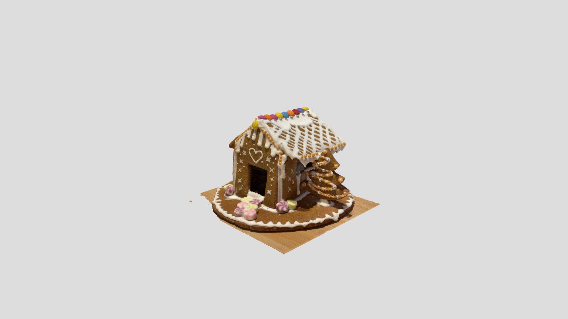Gingerbread House - Download Free 3D model by sten_svk [36f4c96 ...