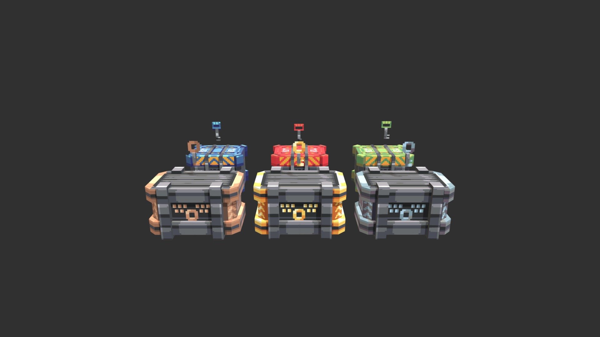 Chests┃Order Edition - 3D model by Blocksmith Studio (@blocksmith ...