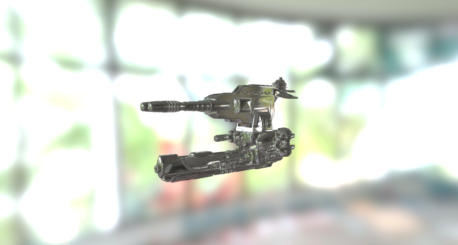 Robotic Weapon - 3D model by javolvr [36f7e5e] - Sketchfab