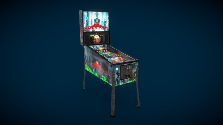 Pinball-machine 3D models - Sketchfab