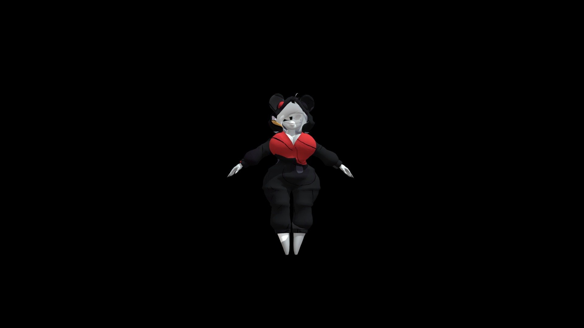 Marie-ver-fnaf-curvy - Download Free 3D model by goldenfredina ...