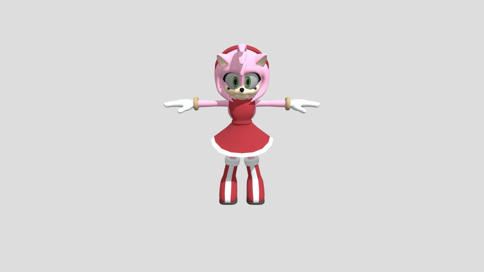 Amy Rose Movie (Fan Art) V1 Rig - Download Free 3D model by Guilherme Navarro (@guinavarro.al ...