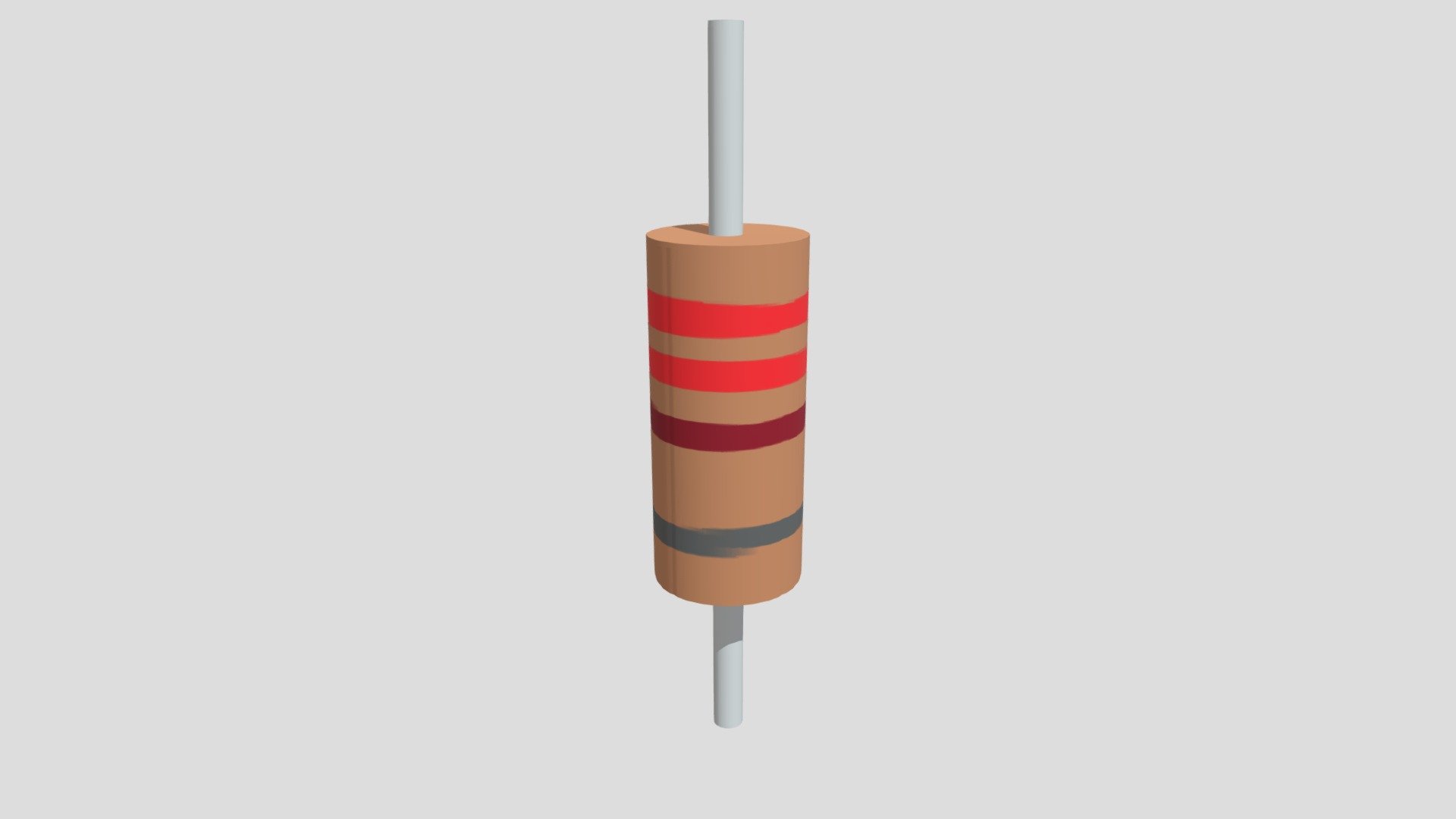 Resistor 3D - 3D model by Alfi Fauzan Amsal (@alfifauzan) [36fc4e7 ...