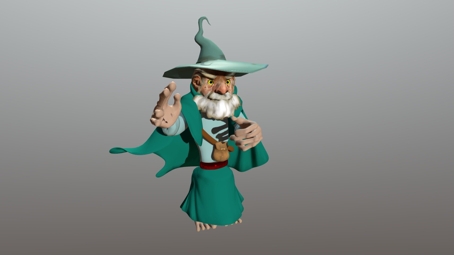 Merlin - artstation challenge - 3D model by Andres Sanchez G ...