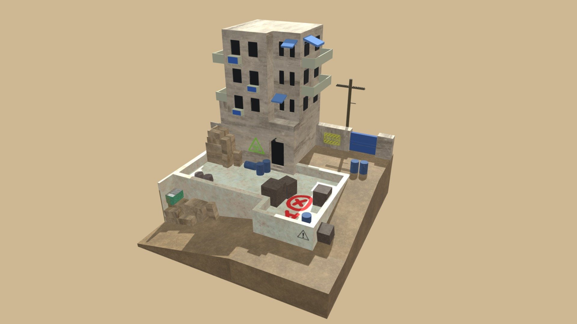 Dust2 - Download Free 3D model by Darth1Knight [3700039] - Sketchfab