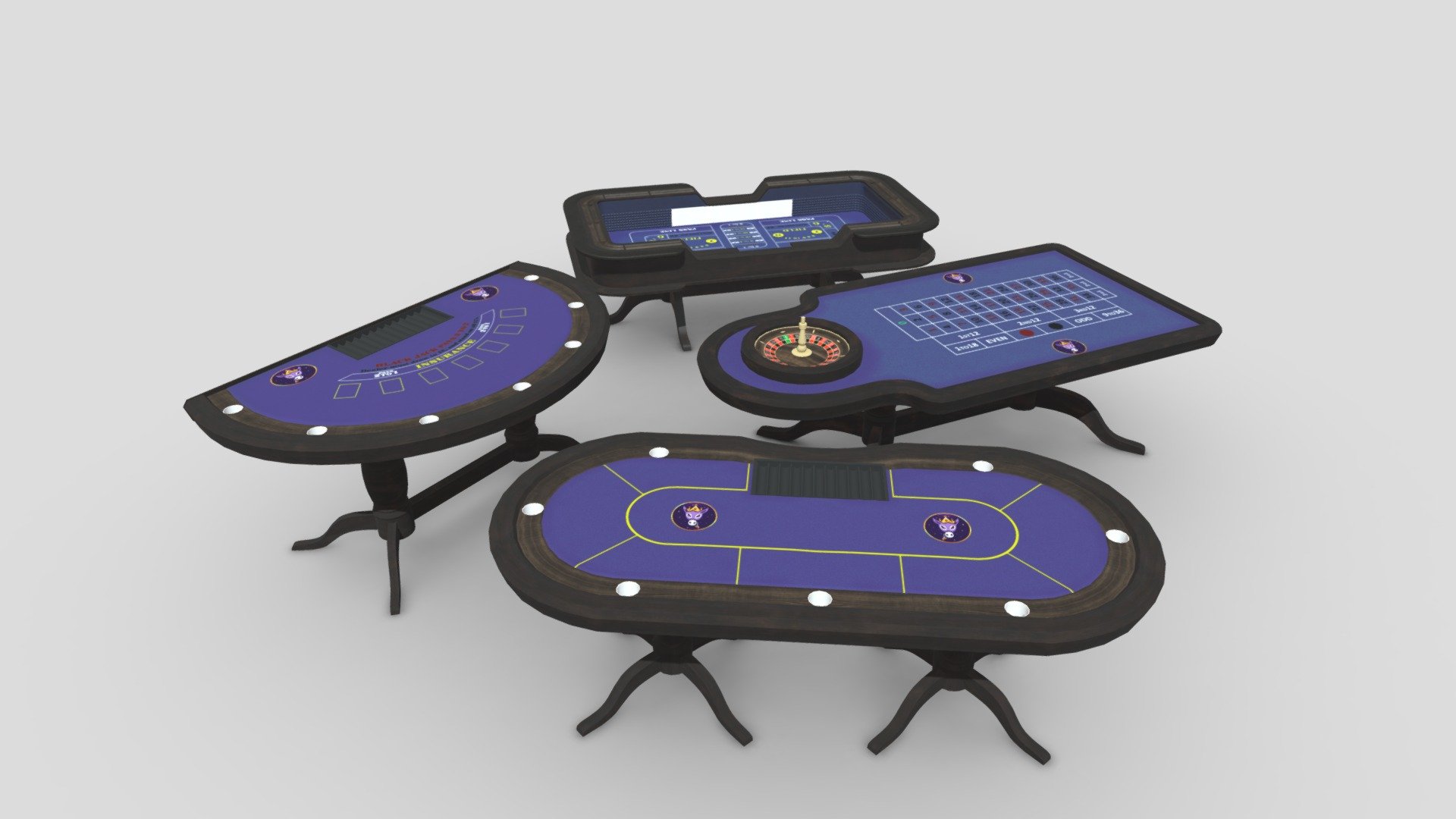 Custom Poker Tables! - 3D model by Tipping Toast Media (@tippingtoast ...