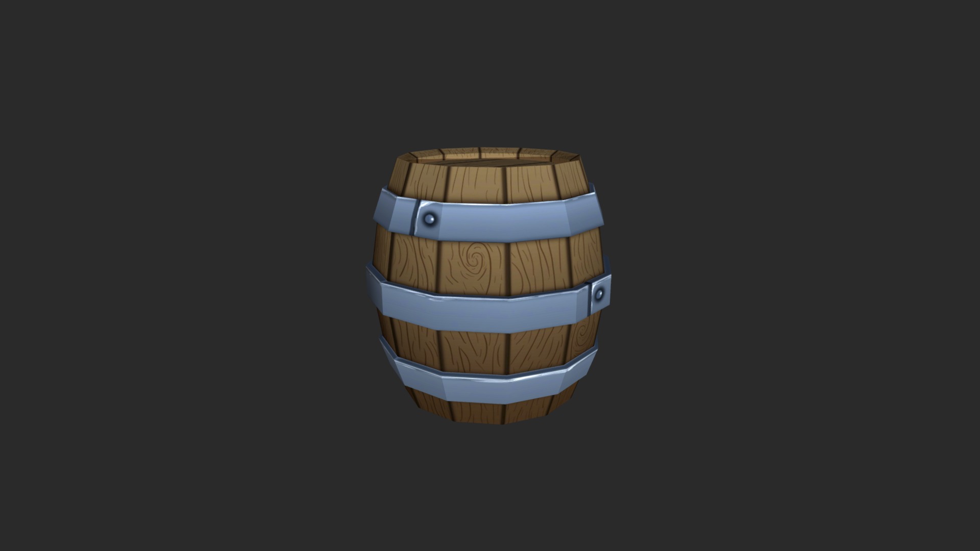 Barrel 1 - 3D model by ConnorMartin [370085d] - Sketchfab