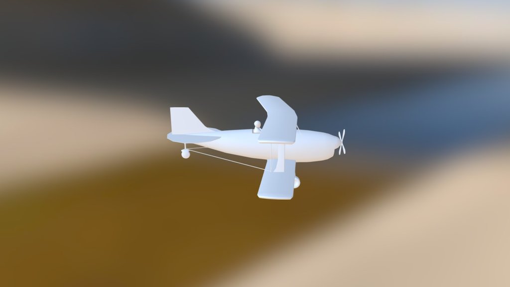 Light Plane - 3D model by kailash3dMesh (@kailashwindow) [370164c ...