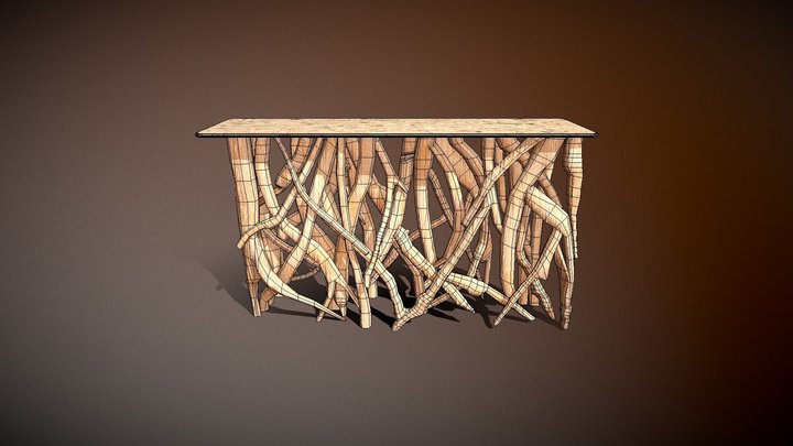 Console-table 3D models - Sketchfab