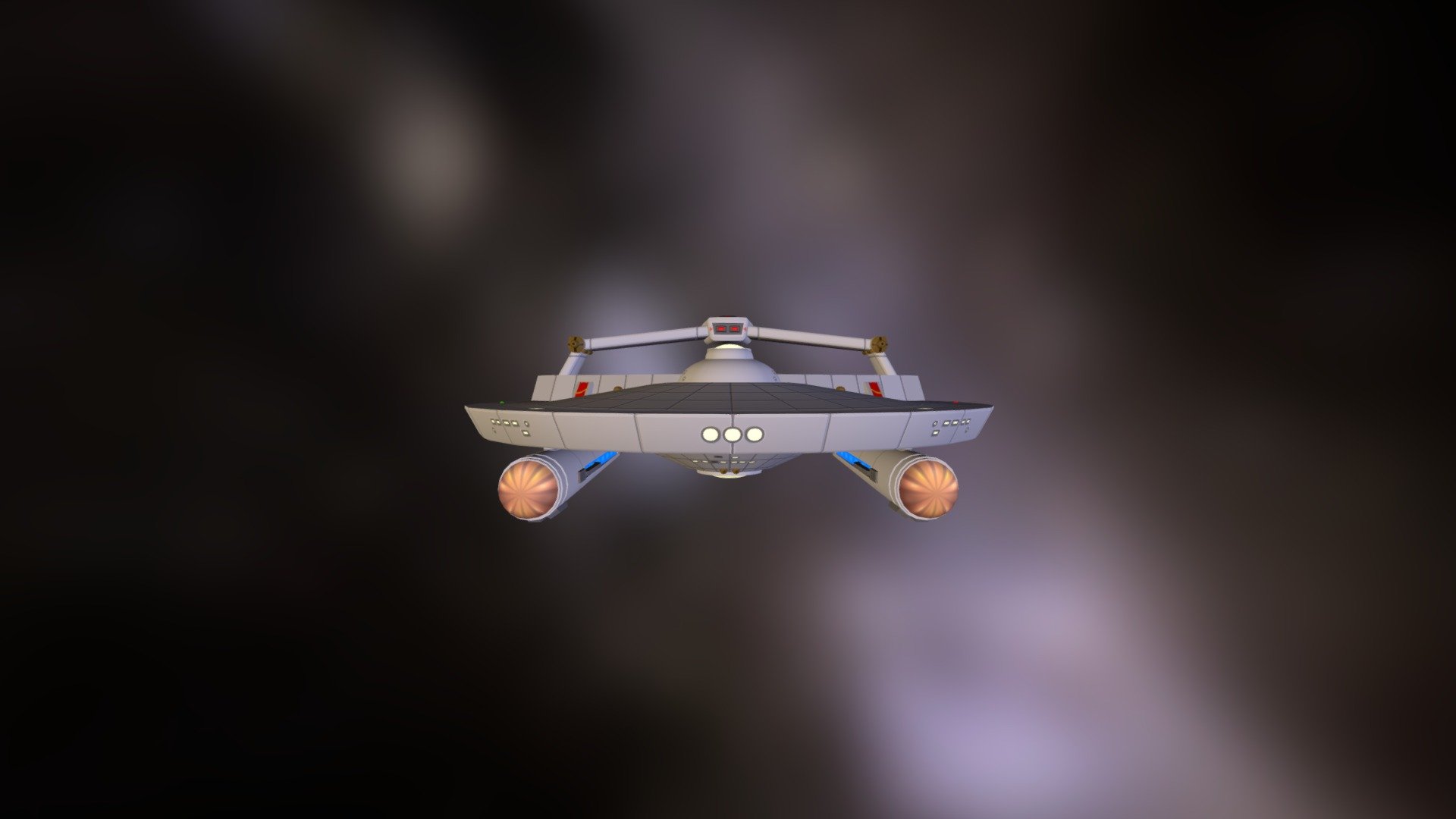 Federation Surya Experimental Light Cruiser - 3D model by CMDBob ...