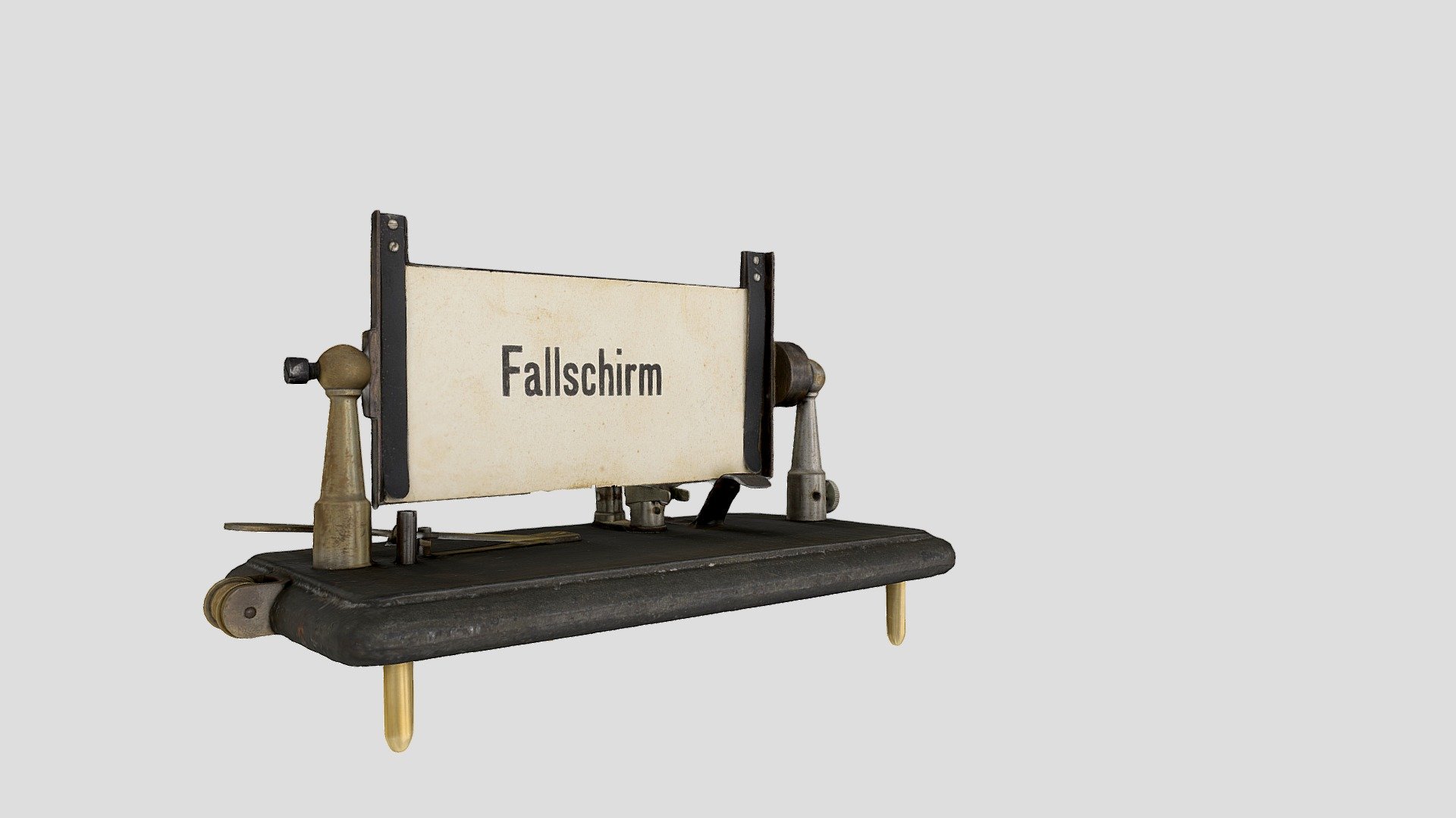 Stimulus-Apparatus by F. Runne, Heidelberg - 3D model by Center for the ...