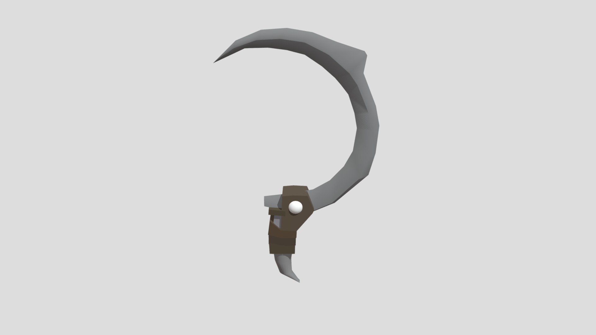 Low Poly Sickle - Download Free 3D model by mmiller1217 [3705a5f ...