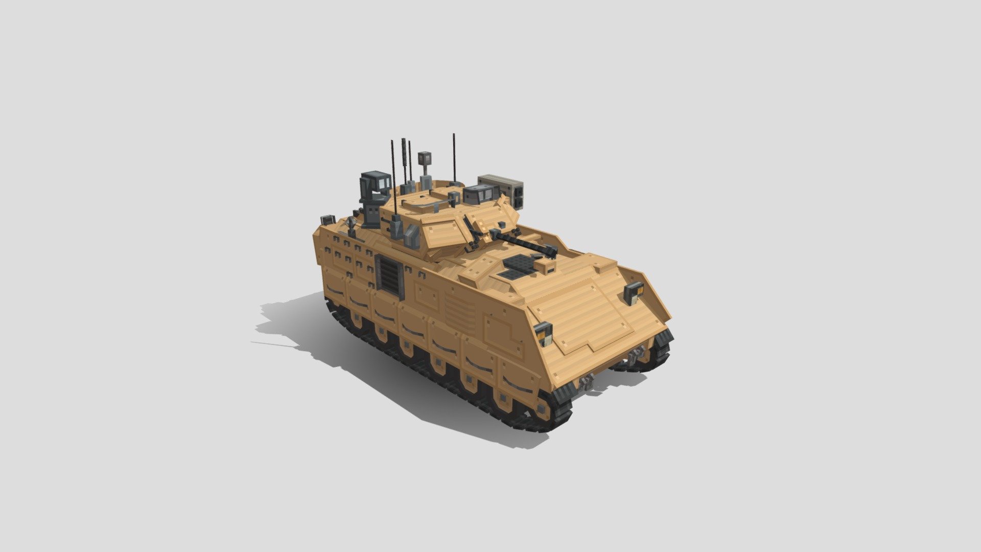 Blockbench M3 Bradley - 3D model by play_w [3707911] - Sketchfab