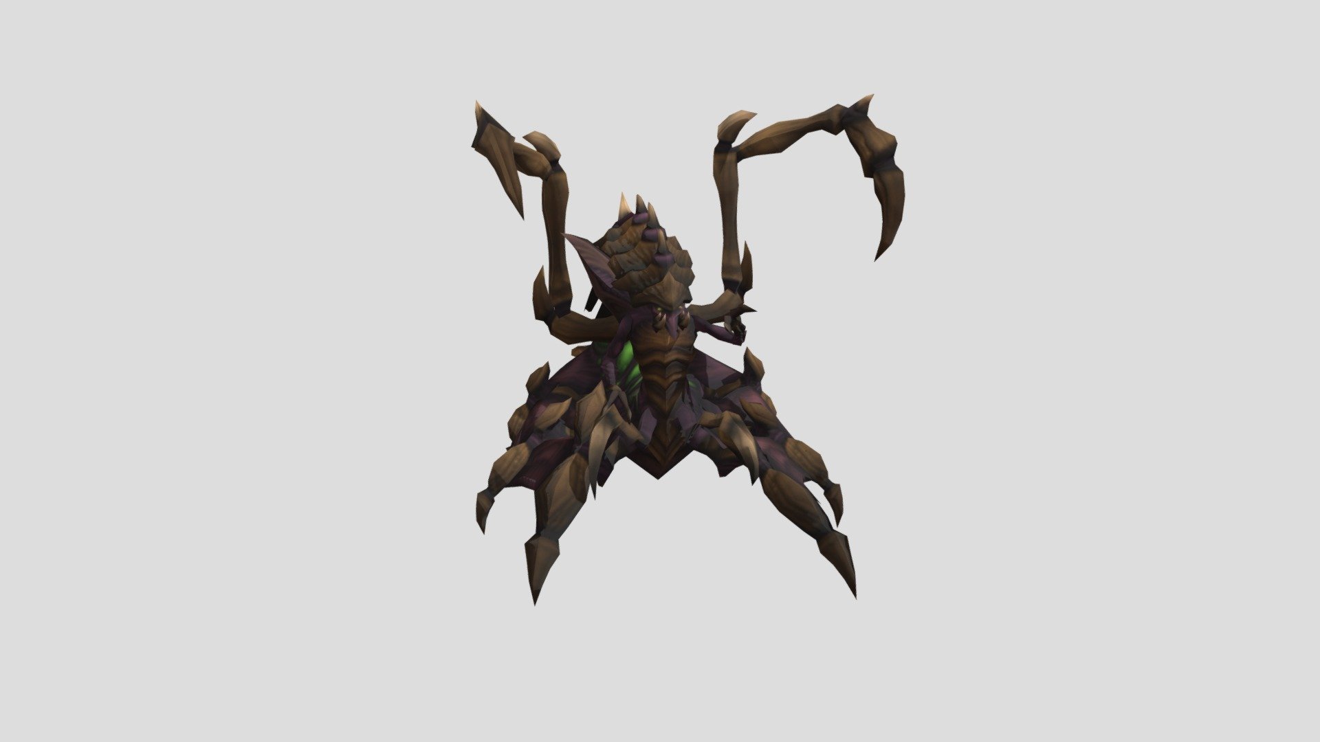 Queen attack - Download Free 3D model by Catholomew [3708441] - Sketchfab