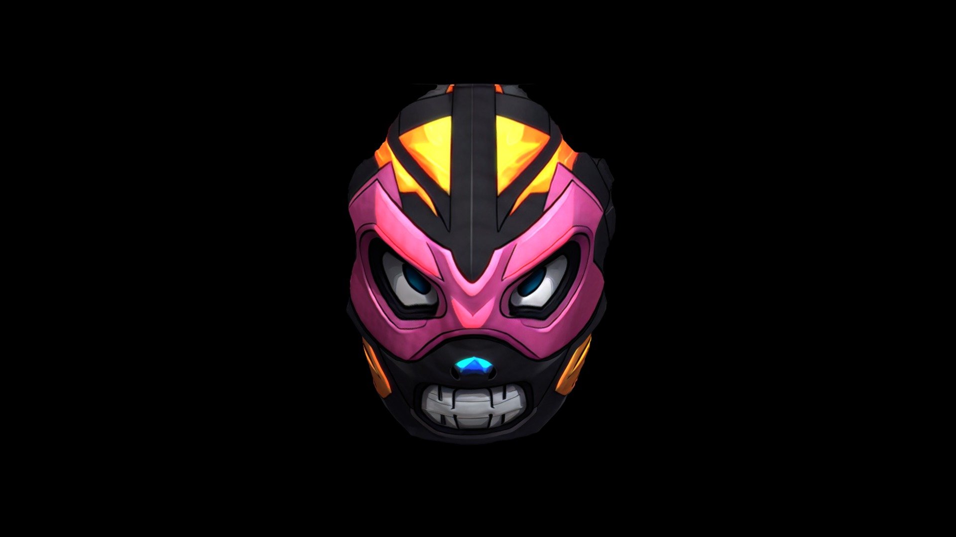 Helmet Mask Robot Cartoon 482 - Download Free 3D model by klrxyz ...