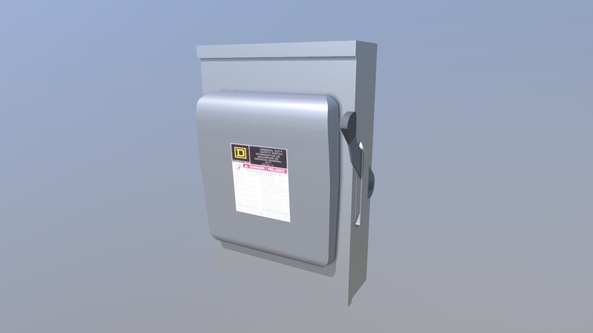 400 A Disconnect - Download Free 3D model by One80 Solar (@one80solar ...
